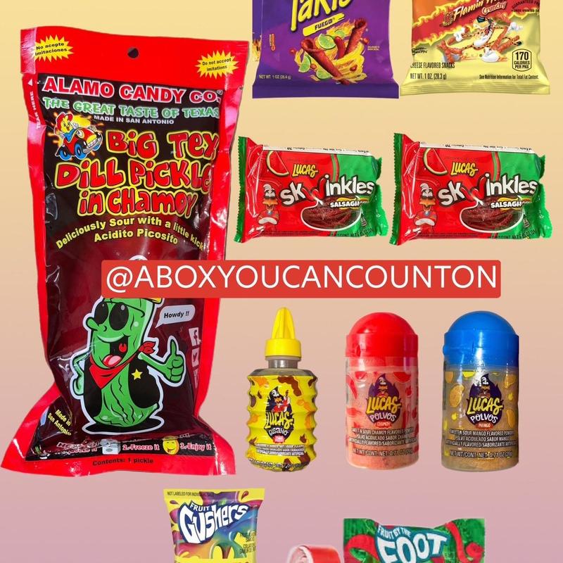 Big Tex Chamoy Pickle Kit w/Takis (7pc) Food Instant - TikTok Shop