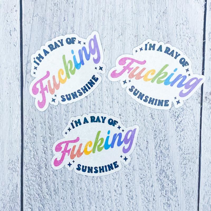 Ray of Sunshine Sticker - TikTok Shop