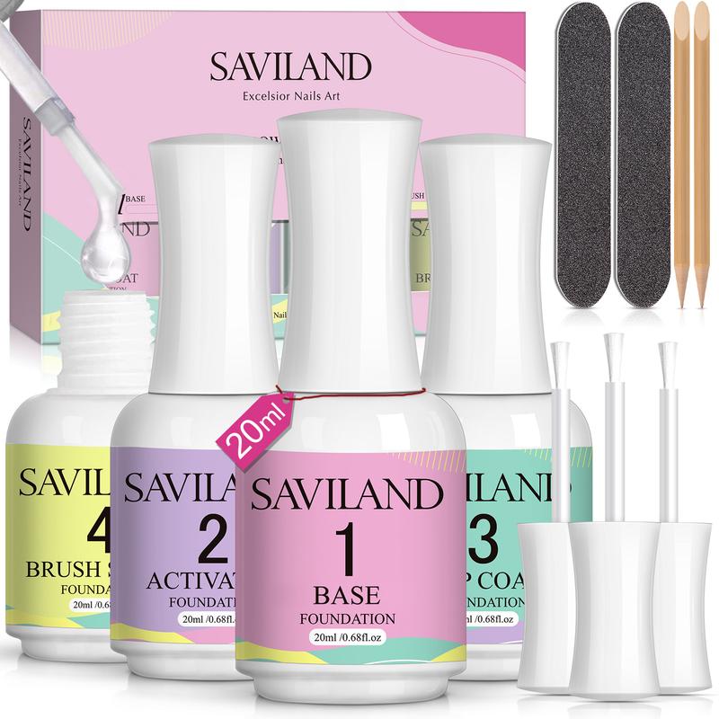 Saviland 20ml Dip Powder Liquid Set - 11pcs Large Capacity Dip Powder ...