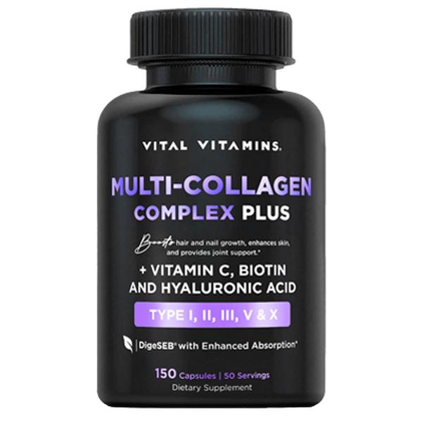 Vital Vitamins Multi Collagen Complex Plus Healthcare Fitness - TikTok Shop
