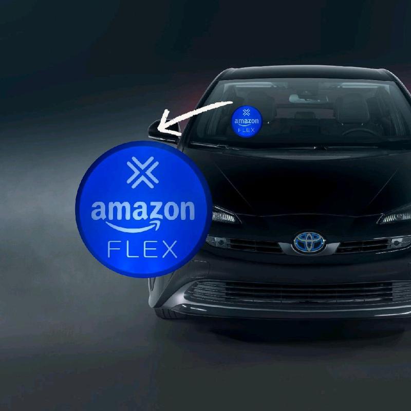 Rideshare LED sign for drivers -Car Interior Stickers Light Signs for ...