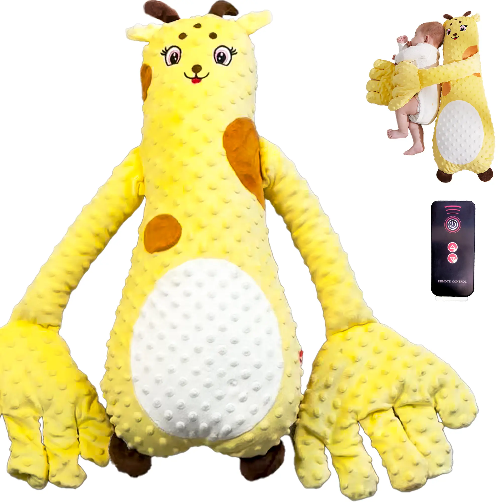 Baby Pillows For Sleeping Automatic Baby Patting Pillow - Remote ...