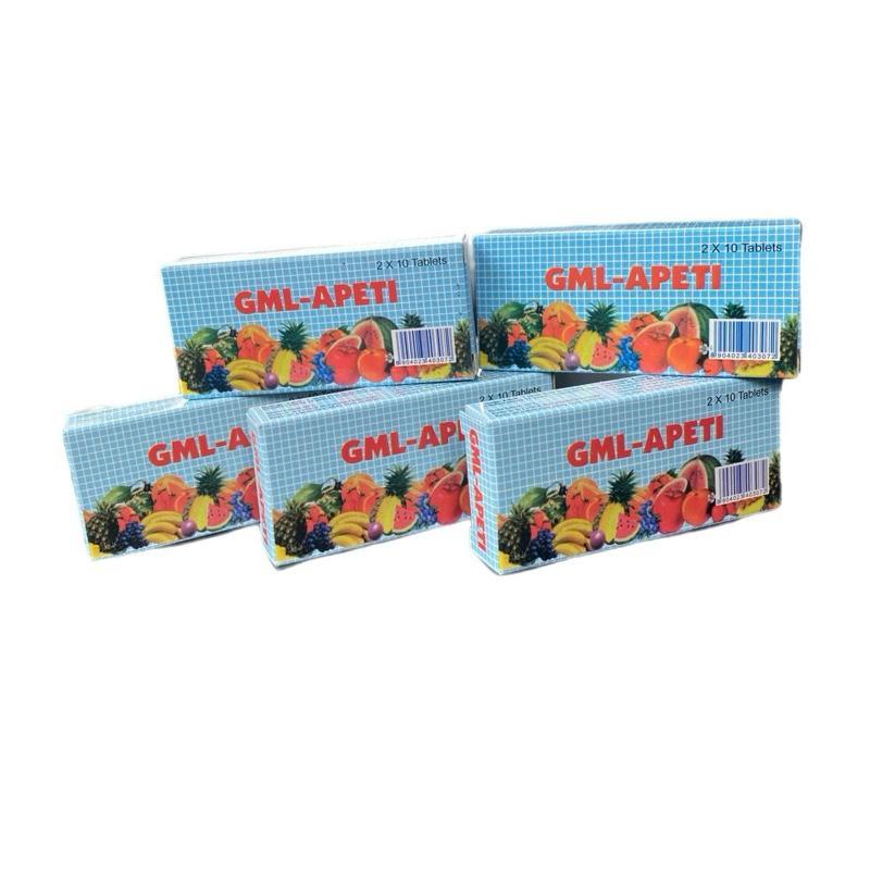 GML-Apeti Multivitamin Tablets Edible Supplement Appetite, Dietary, and ...