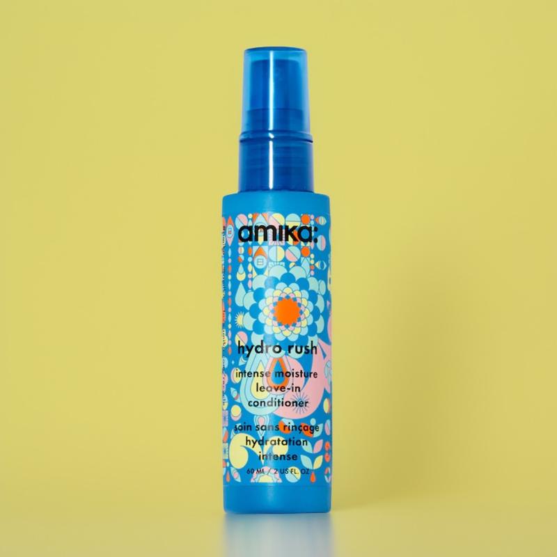 Amika Hydro Rush Intense Moisture Leave-In Conditioner with Hyaluronic ...