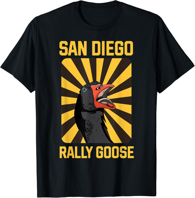 San Diego Rally Goose T-Shirt - Feliciabr Shop 50B0BJD8NDC5 - TikTok Shop