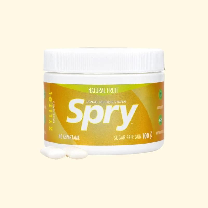 Spry Fresh Natural Xylitol Chewing Gum | Aspartame-Free & Sugar-Free ...