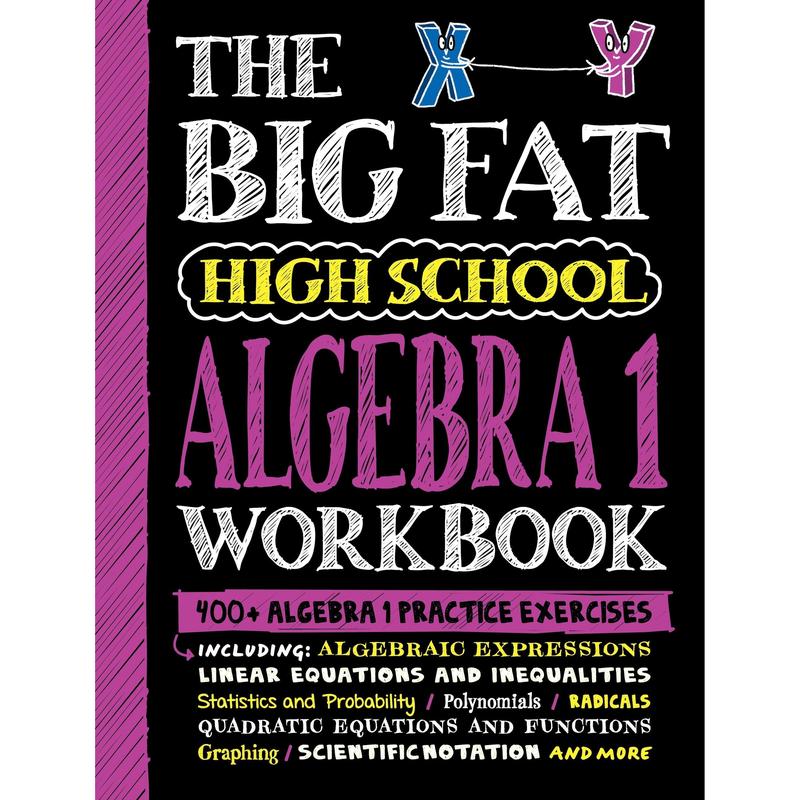 The Big Fat High School Algebra 1 Workbook - TikTok Shop