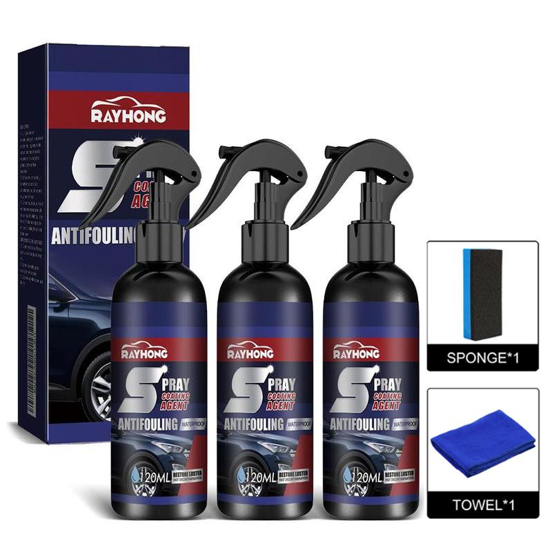 3PACKS 3 in 1 High Protection Quick Car Coating Spray, 3 in 1 Ceramic ...