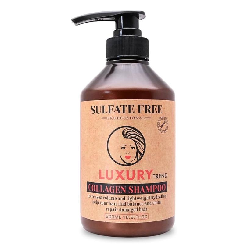 Luxury Trend Shampoo Collagen Conditioner Haircare Frizz Silky - TikTok ...