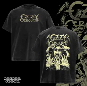 Vintage Ozzy OsBourne Middle Finger T-Shirt 2 Sided , Ozzy OsBourne ...