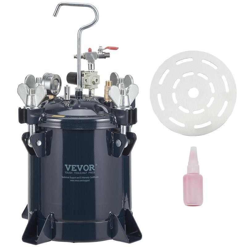 VEVOR 10L/2.5gal Spray Paint Pressure Pot Tank, 70PSI Max Air - TikTok Shop