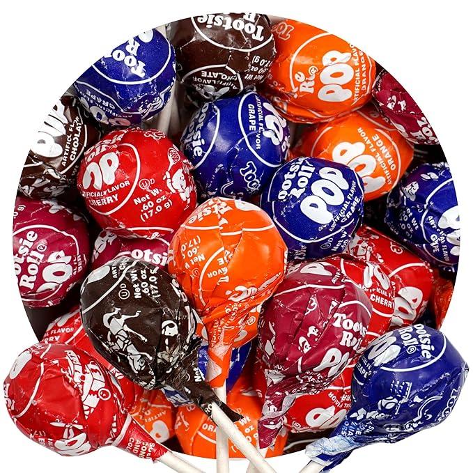 Tootsie Roll Pops with Chocolate Tootsie Roll Center, 1lb Bulk - TikTok ...