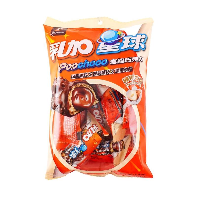 HUNYA FOODS Hazelnut Milk Chocolate Cream Filled 171g - Taiwanese ...