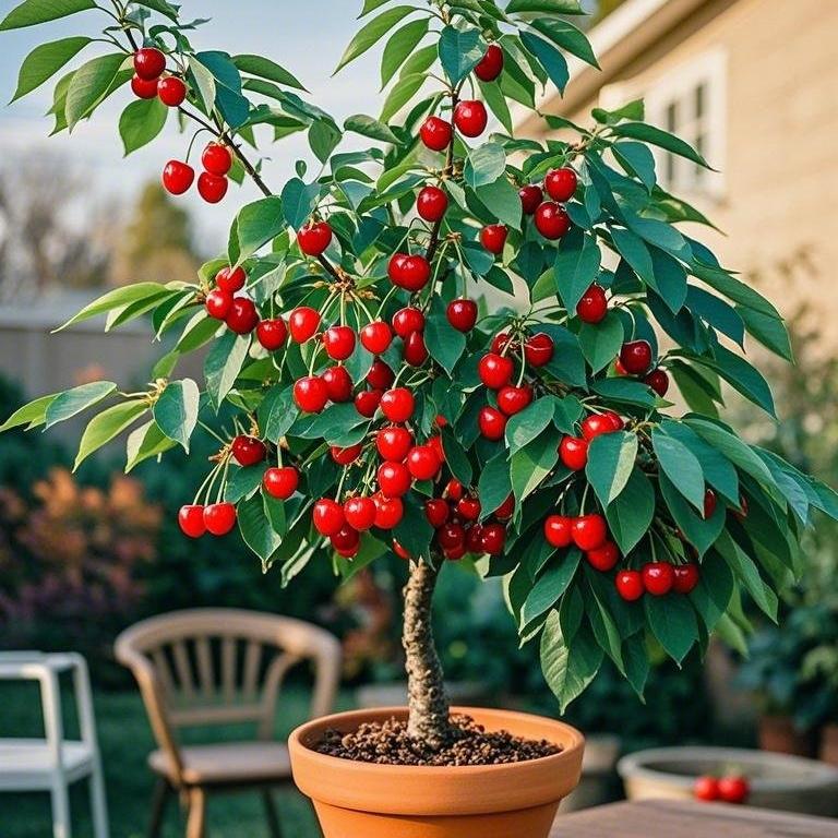 10 PCS Dwarf Cherry Tree Seeds – Fast-Growing, Sweet & Juicy - TikTok Shop