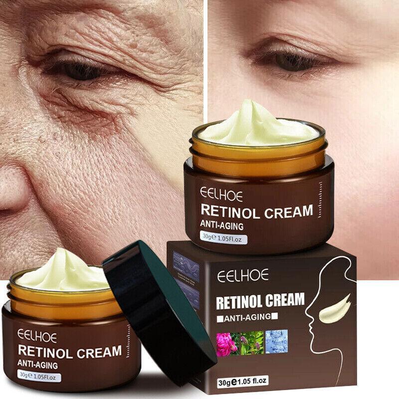 EELHOE Retinol Cream Anti-wrinkle & Anti-aging Retinol Face Cream Firming & Tightening Deep ...
