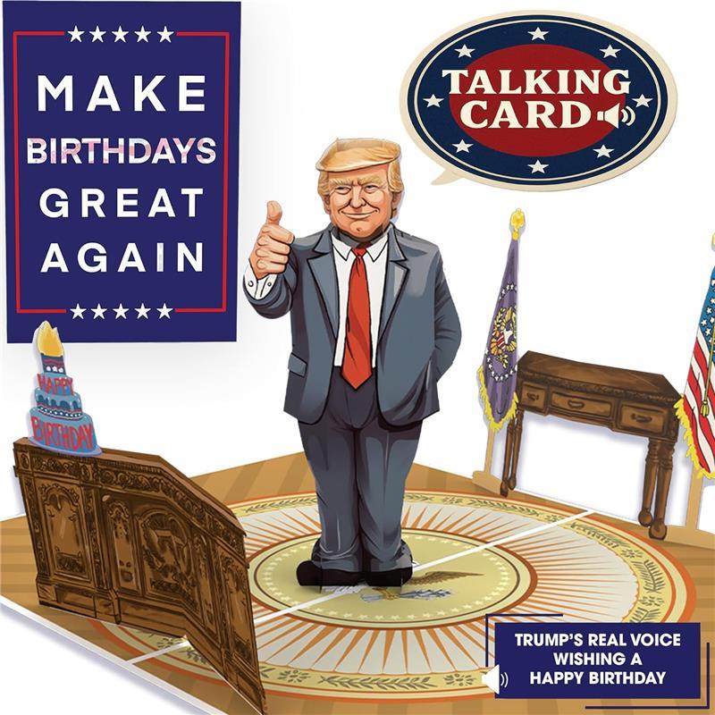 Donald Trump Birthday Card | Pop Up Card with 3D Trumps Real - TikTok Shop