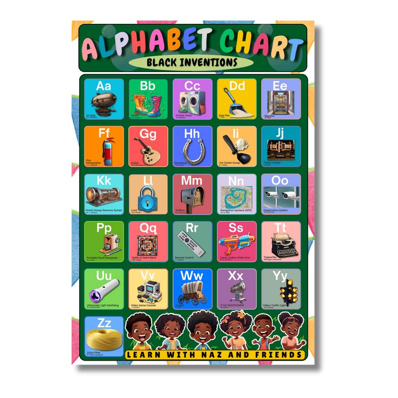 Black Inventions Alphabet (Chart) - black II basics - TikTok Shop