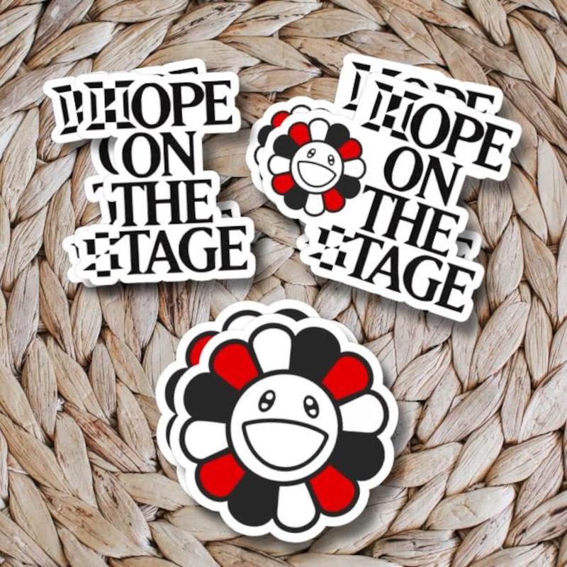 J-Hope “Hope on the Stage” Stickers, Jhope Hope On Stage Tour Sticker ...