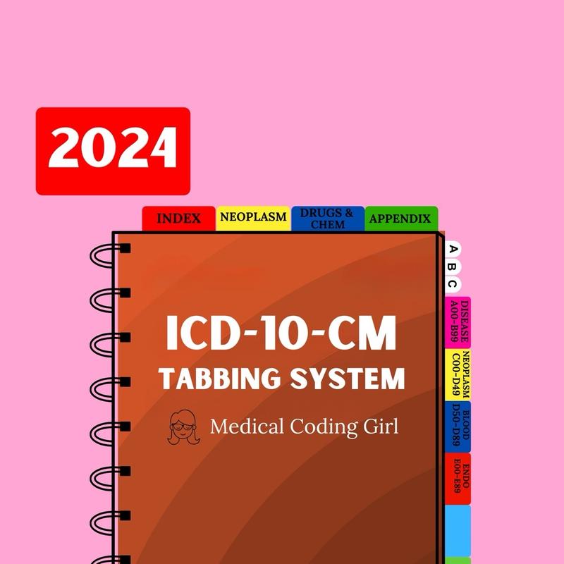 Tabbing System - ICD 10 CM AAPC 2024 - TikTok Shop