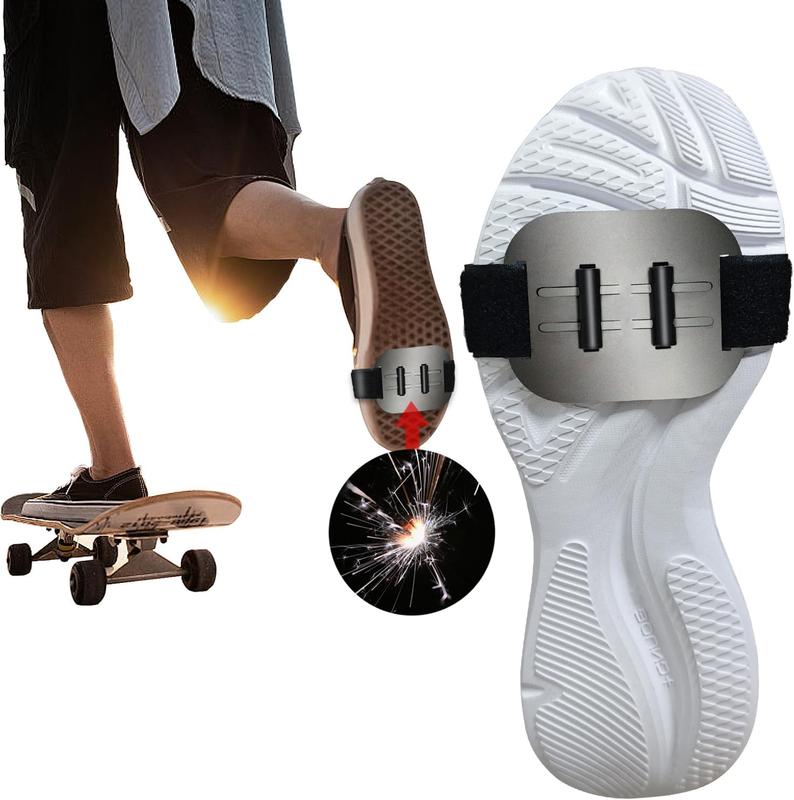 Bicycle & Motorcycle Sparks Skate Shoe Attachments, 1 Count Fire Stunt ...