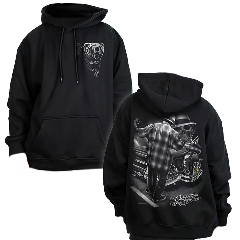 David Gonzales Mens Perfection Lowrider Gangster Homies Skeleton ...