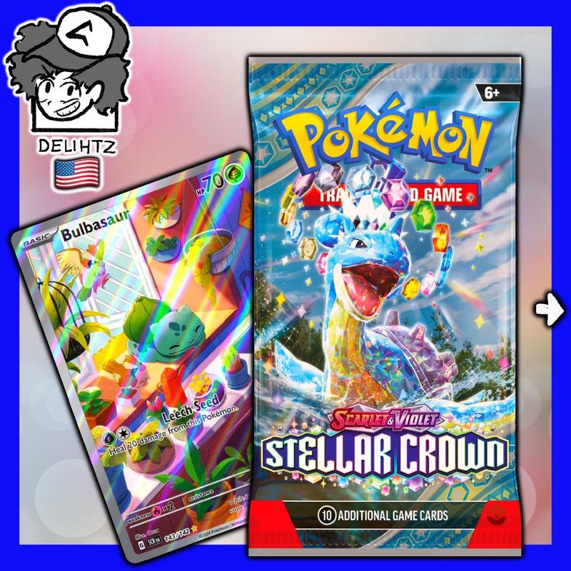 “Stellar Crown” (EN) - Pokémon TCG: Scarlet & Violet [SCR] Booster ...