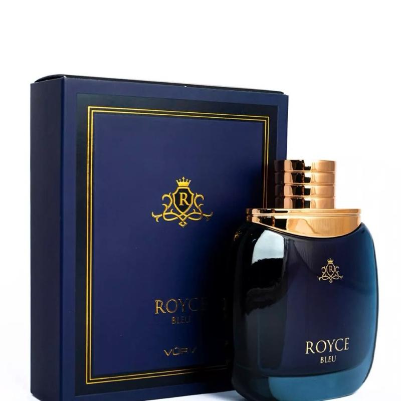 Royce Bleu EDP 100 ml - Elegant Dark Bottle with Gold Cap an - TikTok Shop