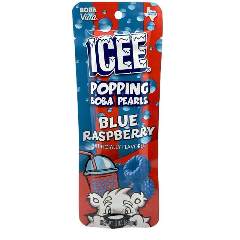 ICEE Boba Vida Popping Boba Pearls Blue Raspberry 3 oz Packaged Treat ...