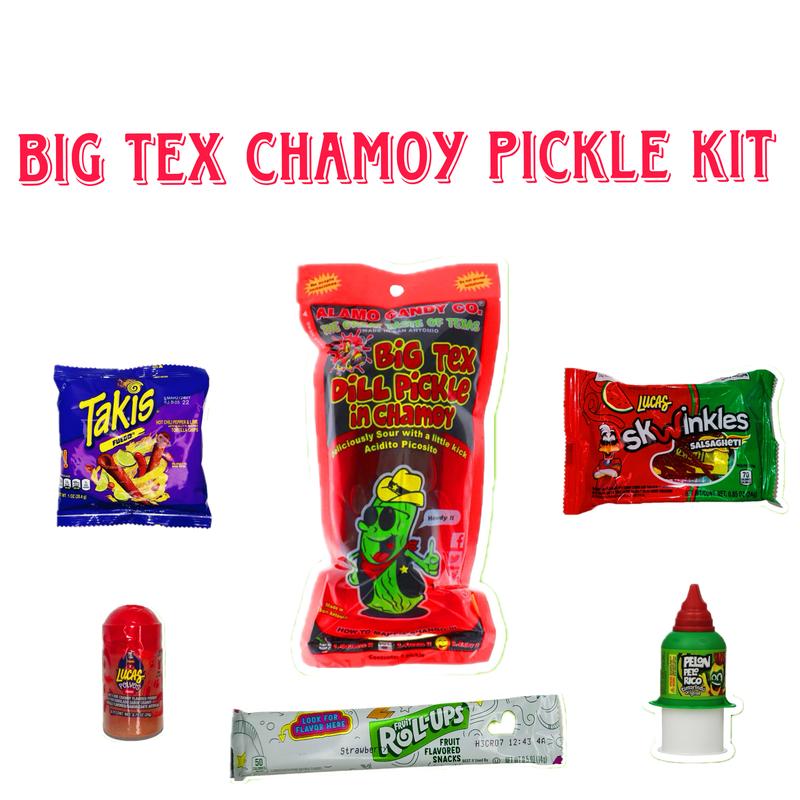 Big Tex Takis Chamoy Pickle Kit With Pelon - TikTok Shop