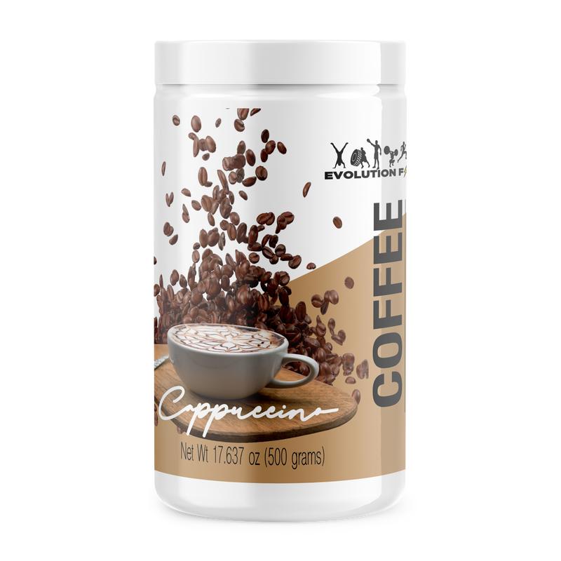 Evolution Coffee Cappuccino Flavor Beverage Creamy with L-Carnitine ...