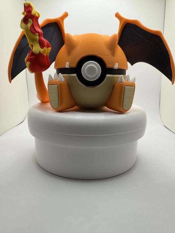 3D printed Pokeball Themed Character Balls Charizard! - TikTok Shop
