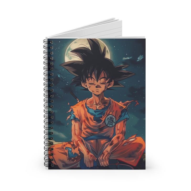 San Goku Dragon Ball Anime Spiral Notebook - Ruled Line - TikTok Shop