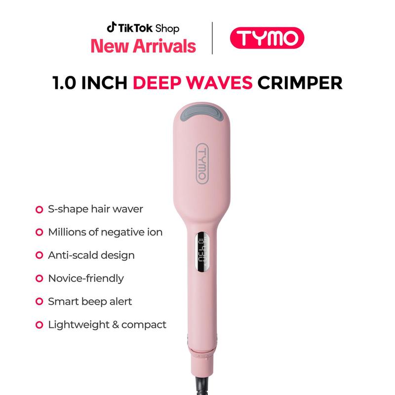 TYMO ROVY COMPACT Hair Waver Crimper, Hair Curler & Curling Irons ...