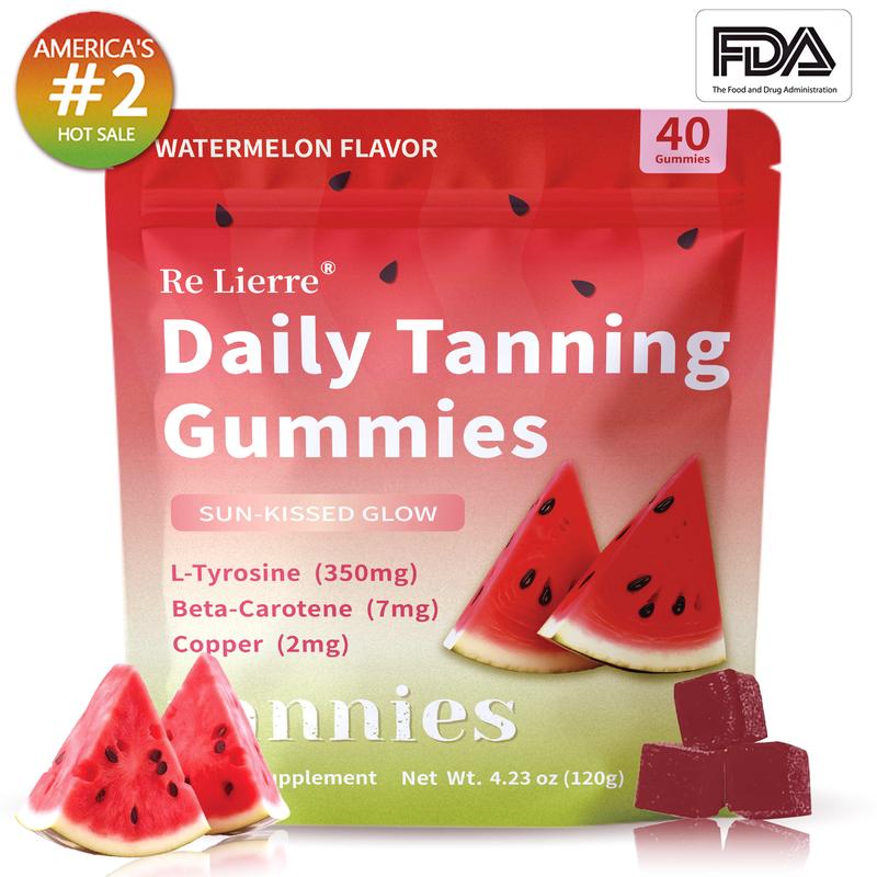 Sun-Kissed Glow Gummies l Daily Tanning l Women l Natural Tan Booster I ...