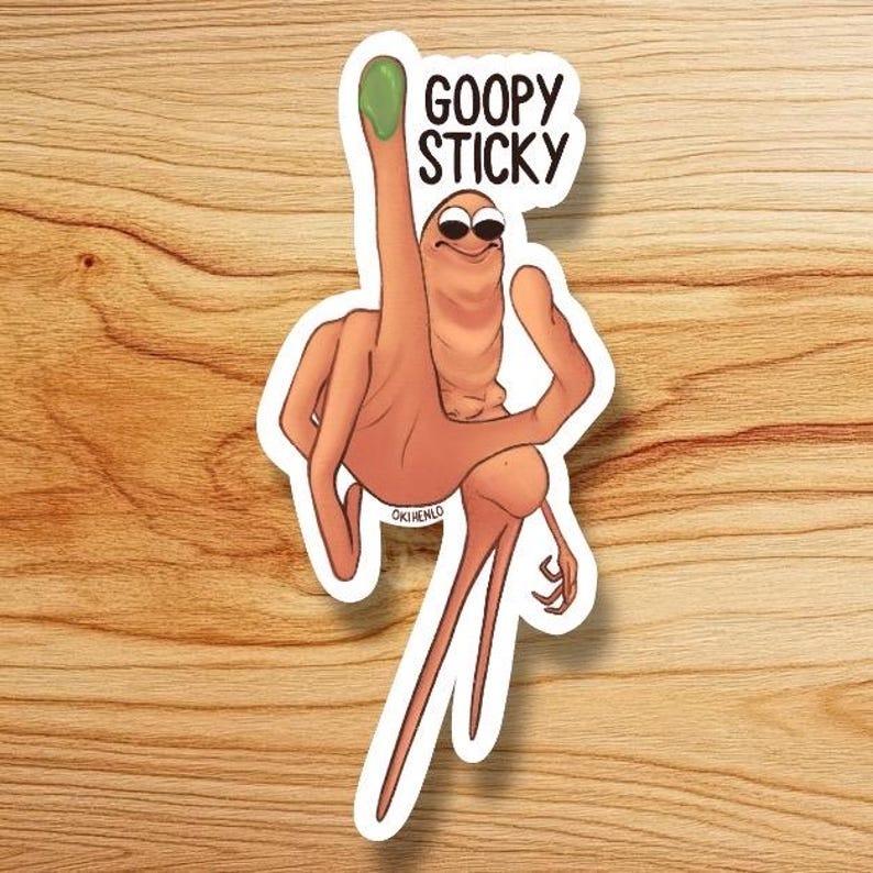 Marcus VRchat Worm fanart stickers - TikTok Shop