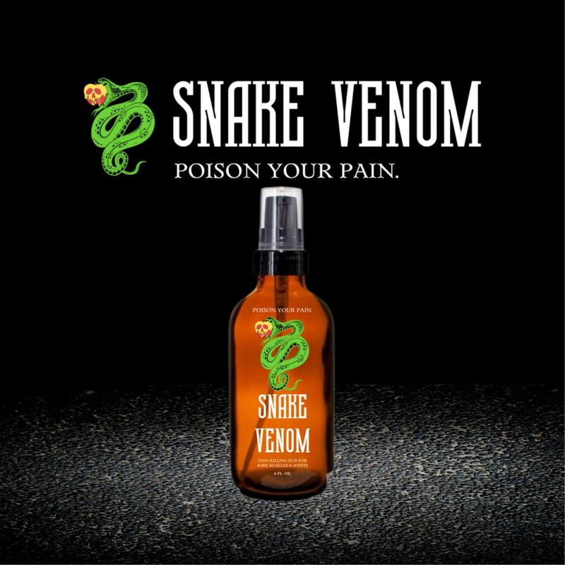 Snake Venom - All-Natural Pain-Killing Rub for Sore Muscles - TikTok Shop