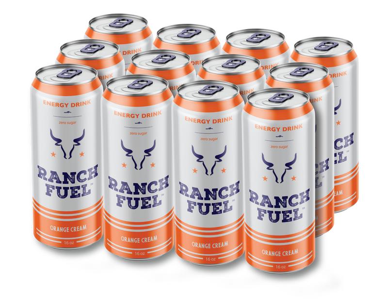 Ranch Fuel Energy Drink | Zero Sugar | Orange Cream - TikTok Shop