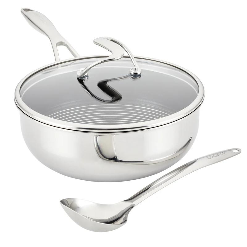 3-Pc Nonstick Chef Pan with Lid - TikTok Shop
