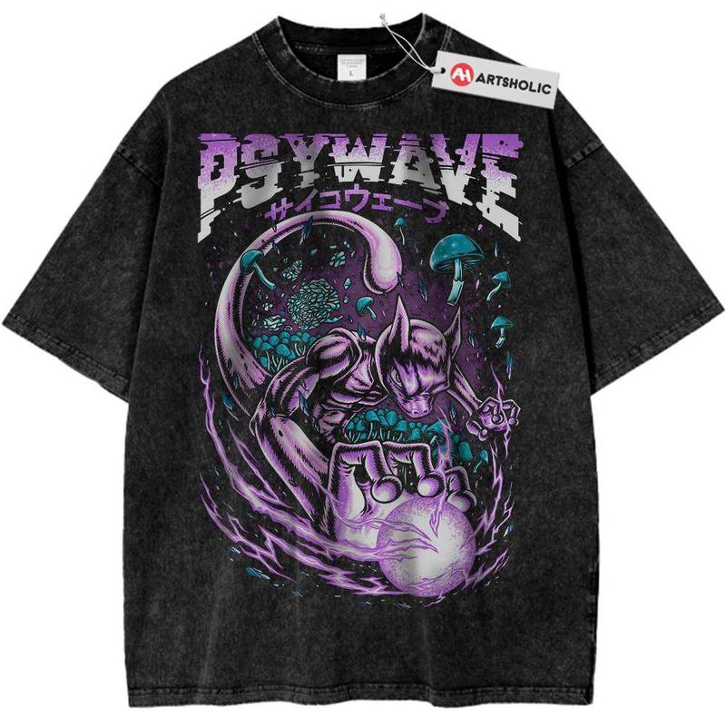 Mewtwo Shirt, Mew Wash Tee, Oversize Shirt, Pokemon Shirt, Mew Shirt ...