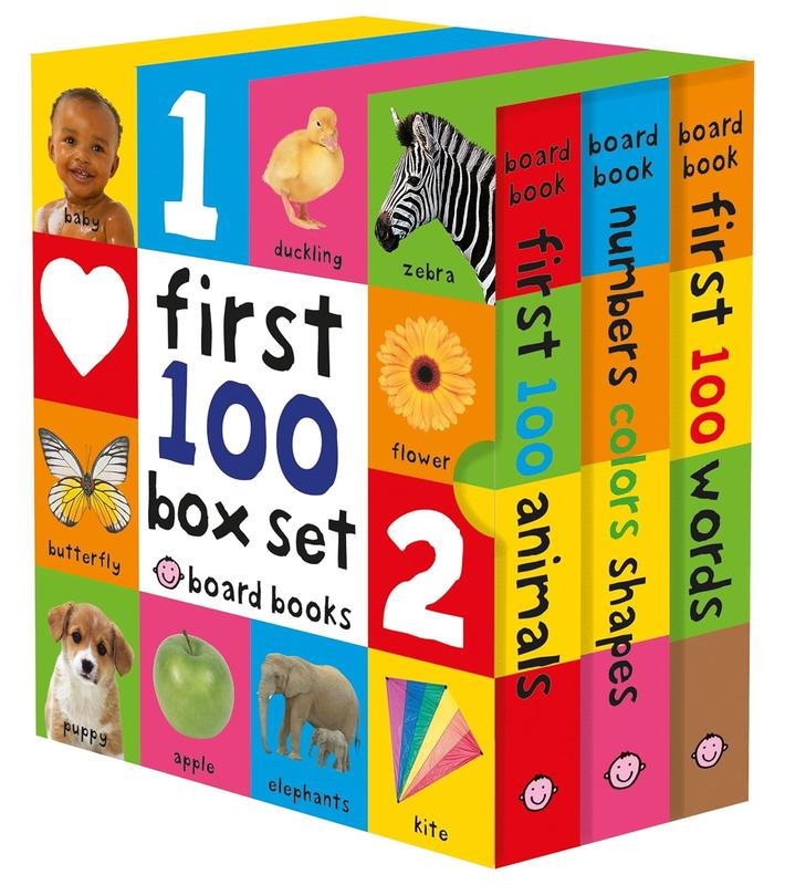 First 100 Board Book Box Set (3 books): First 100 Words, Numbers ...