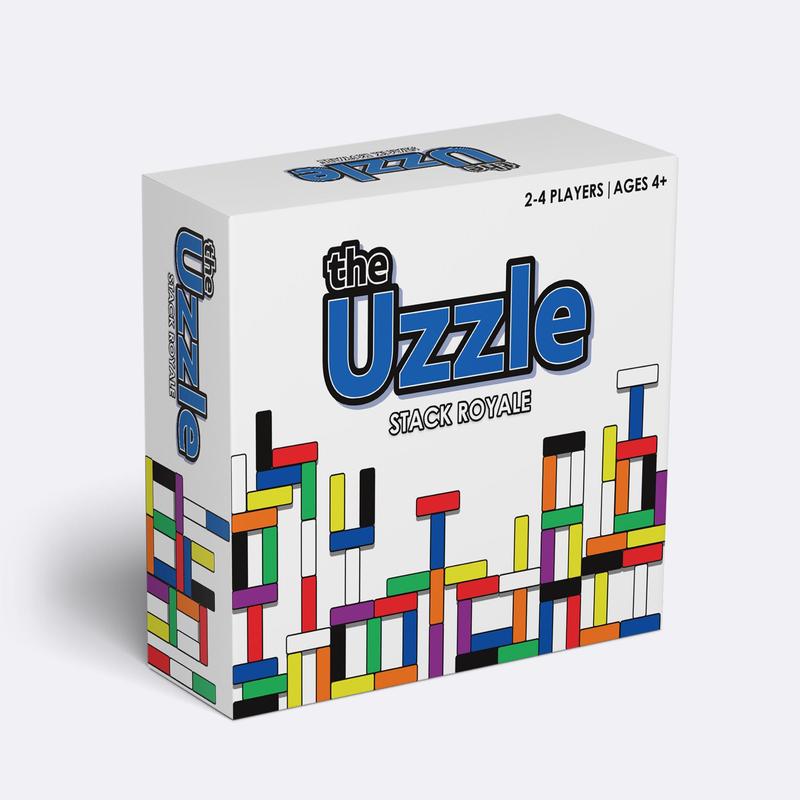 The Uzzle Stack Royale Board Game, Color Block Puzzles Games, Family ...