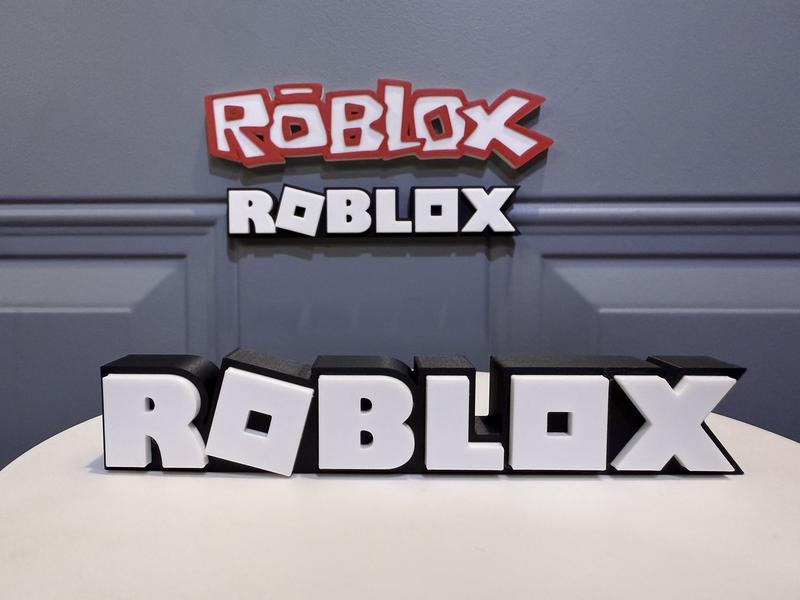 ROBLOX Sign Magnet Cake Topper - Keepsake Magnet, 3D Printed - TikTok Shop