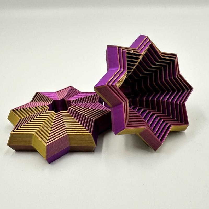 Flexi Star - 3D Printed, Compact and Portable Toy for Stress - TikTok Shop