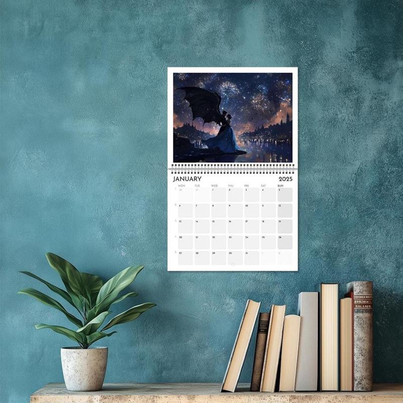 2025 ACOTAR Calendar | Monthly Character Illustrations & Seasonal ...