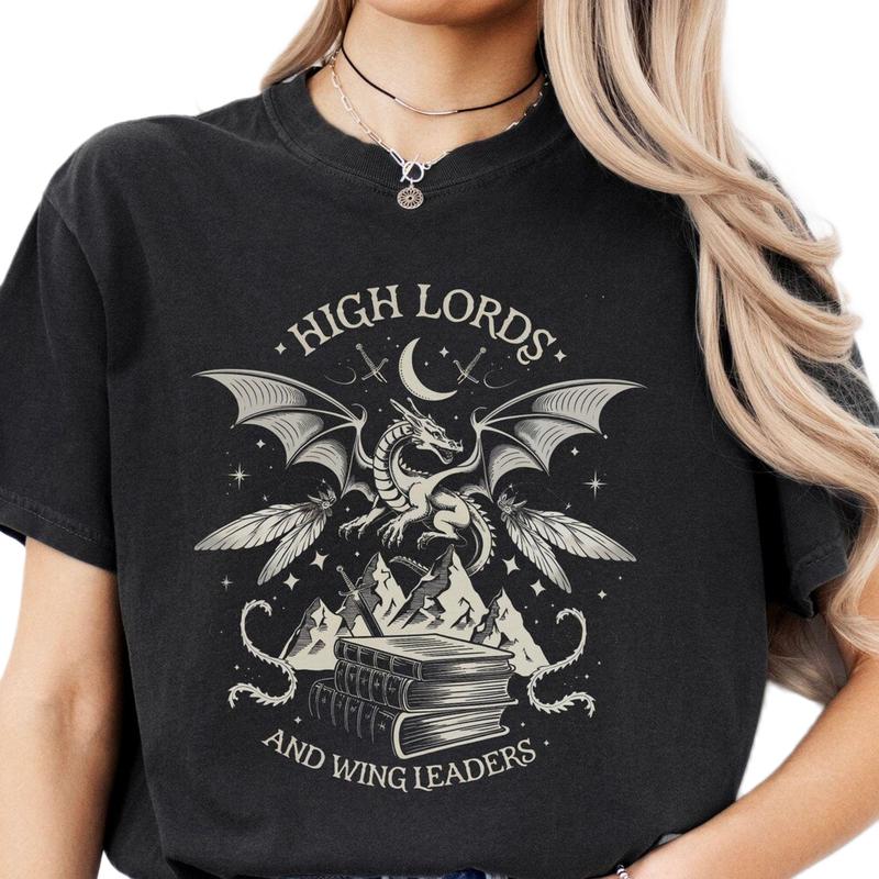 High Lords and Wing Leaders Shirt, Acotar Fourth Wing Merch, - TikTok Shop