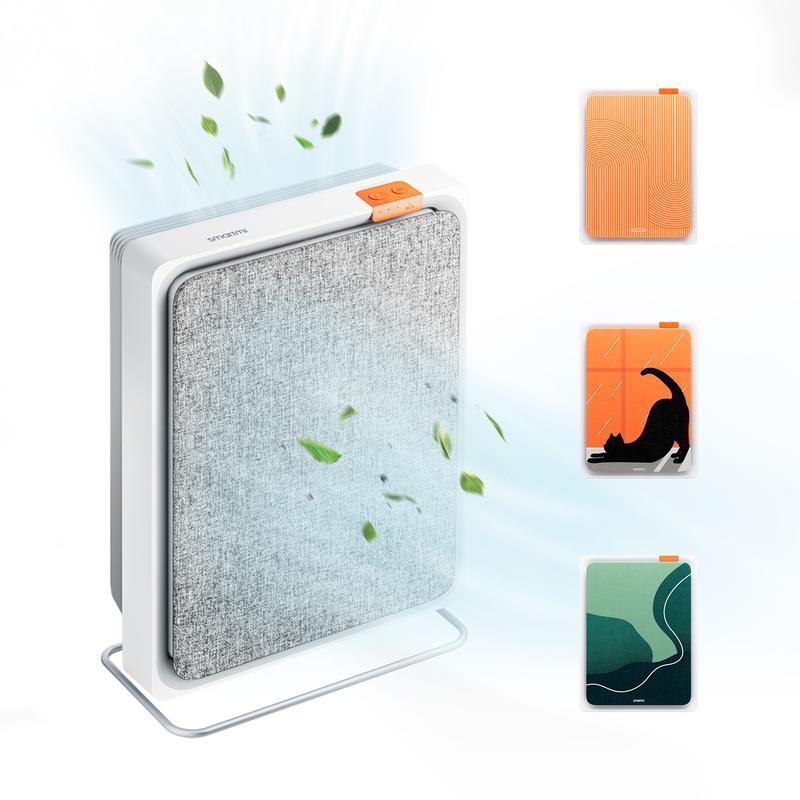 Smartmi Air Purifier E1, True HEPA Filter for Pollen, Dust, Smoke ...