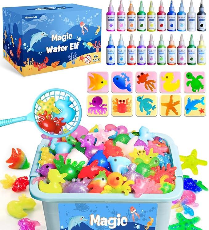 Aqua Fairy Water Gel Kit Magic Water Elf Toy 20 Colors Magic Gel Aqua ...