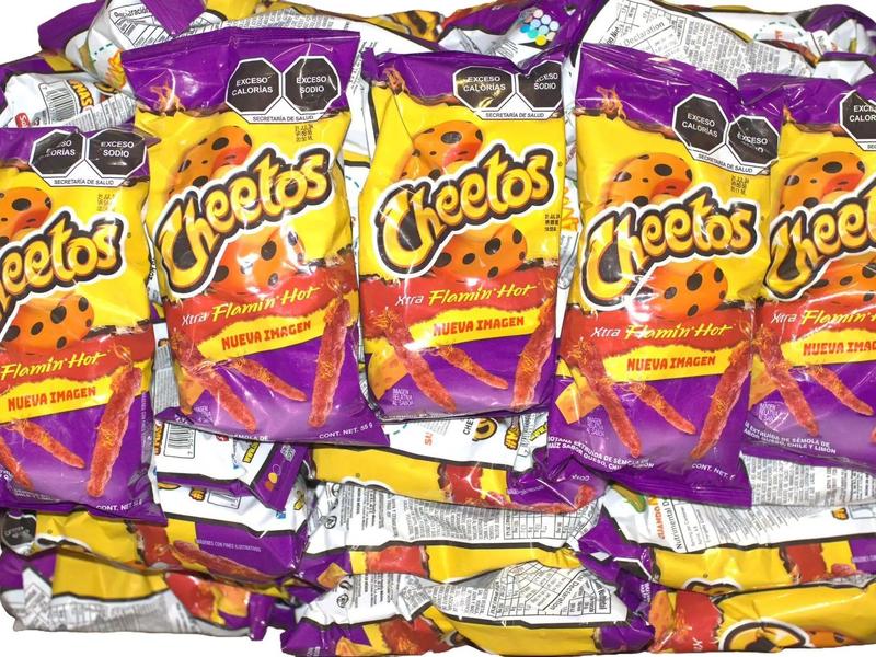 10 - PK Cheetos Xtra Flamin' Hot Snack Crispy - 58g Per Bag - TikTok Shop