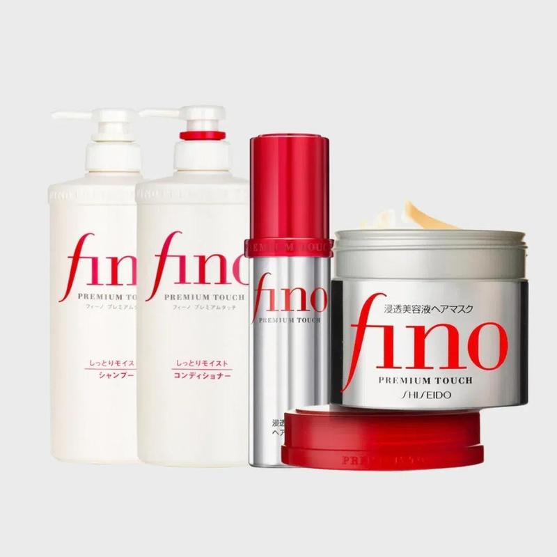 FINO Premium Touch Hair Mask 230g Repair Shampoo 550ml Conditioner 550ml Hair Oil 70ml Haircare ...