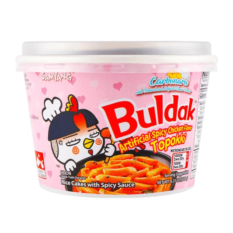 Samyang Buldak Carbonara Rice CakeFood Instant - TikTok Shop